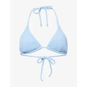 Seafolly Sea Dive Triangle Bikini Top - Cornflower