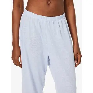 TREATS Short-sleeve Lightweight Slub Cotton Lounge Set