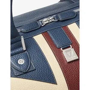 ASPINAL OF LONDON Boston Brit Leather Travel Bag