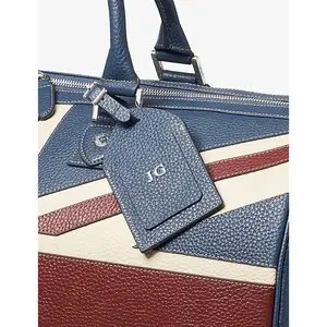 ASPINAL OF LONDON Boston Brit Leather Travel Bag