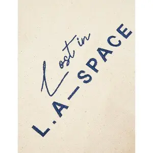 L.A-SPACE Lost In L.a Space Cotton-canvas Tote Bag
