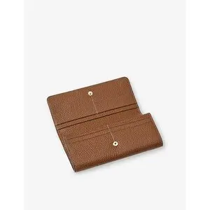 ASPINAL OF LONDON Essential Logo-embossed Leather Purse - Tan