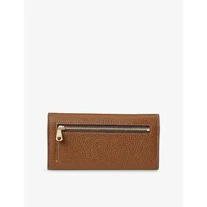ASPINAL OF LONDON Essential Logo-embossed Leather Purse - Tan