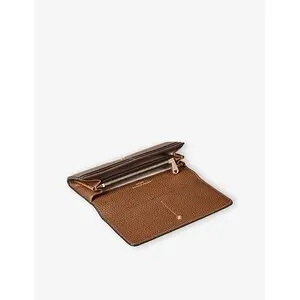 ASPINAL OF LONDON Essential Logo-embossed Leather Purse - Tan