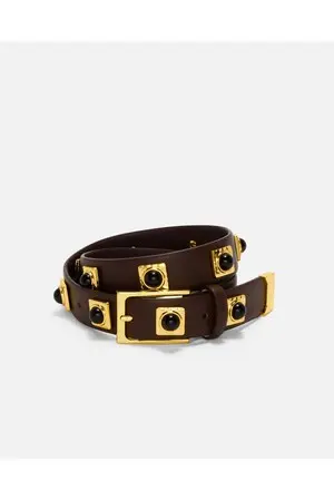 AUREUM No. 2 Leather Belt - Gold