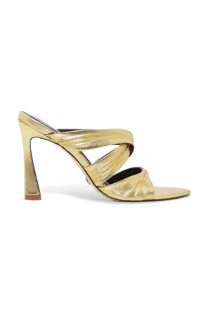 PatBO Bibi Mules - Gold