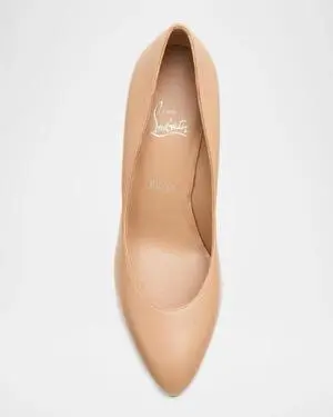 CHRISTIAN LOUBOUTIN Fannylove 85mm Nappa Leather Pumps - Blush