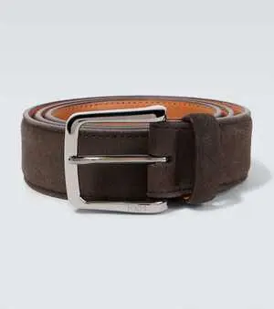 TOD'S Suede Belt - Brown
