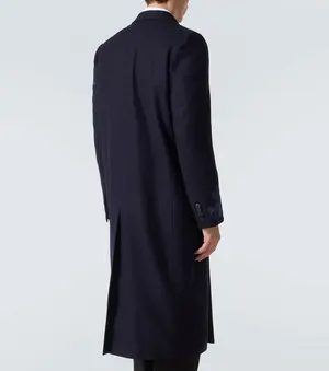 Dries Van Noten Floral Double-breasted Wool Coat