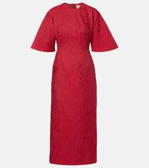 ROKSANDA Falah Cloqué Midi Dress