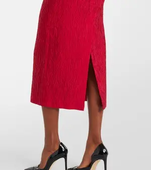 ROKSANDA Falah Cloqué Midi Dress