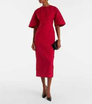 ROKSANDA Falah Cloqué Midi Dress