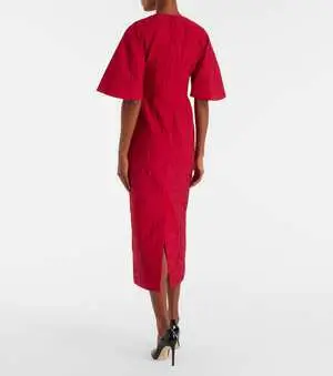 ROKSANDA Falah Cloqué Midi Dress