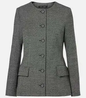 Proenza Schouler Annemarie Wool Jacket - Grey