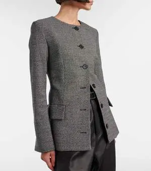 Proenza Schouler Annemarie Wool Jacket - Grey