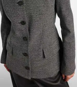 Proenza Schouler Annemarie Wool Jacket - Grey