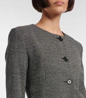 Proenza Schouler Annemarie Wool Jacket - Grey