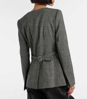 Proenza Schouler Annemarie Wool Jacket - Grey