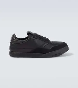 Givenchy Yard Court Leather Sneakers - Black