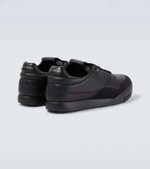 Givenchy Yard Court Leather Sneakers - Black