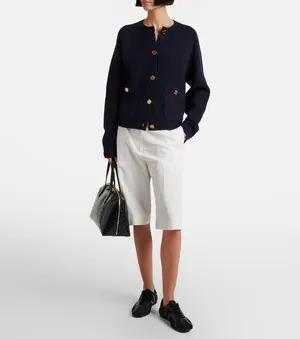 TOTEME Wool-blend Cardigan - Blue