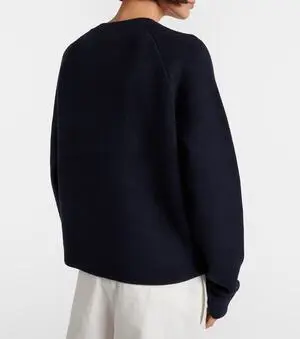 TOTEME Wool-blend Cardigan - Blue