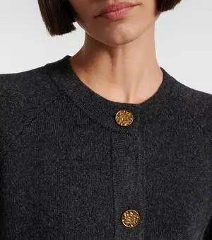 TOTEME Wool-blend Cardigan - Grey