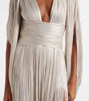 MARIA LUCIA HOHAN Draped Silk Gown