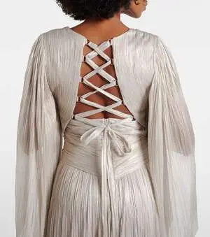 MARIA LUCIA HOHAN Draped Silk Gown