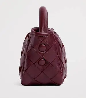 Bottega Veneta Leather Candy Cobble Top-handle Bag