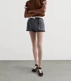 Prada Suede And Re-nylon Re-edition 2005 Sneakers - Brown