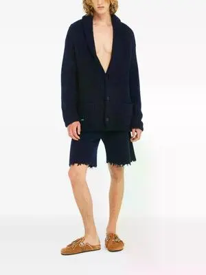 Alanui Buttoned Pocket Cardigan - Blue