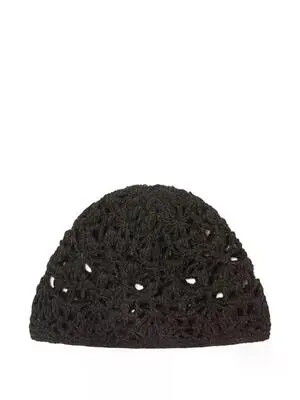 Alanui The Sound Of The Sea Beanie Hat - Black