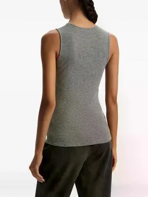 12 STOREEZ Crew-neck Tank Top - Grey