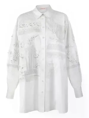 Carolina Herrera Classic Collar Shirts For Women