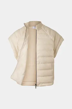 Bogner Nahla Hybrid Down Vest - Sand