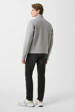 Bogner Double-faced Wool Blouson - Light Gray