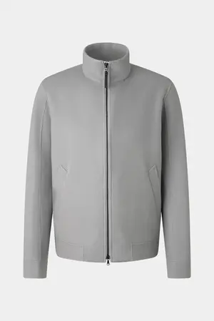 Bogner Double-faced Wool Blouson - Light Gray