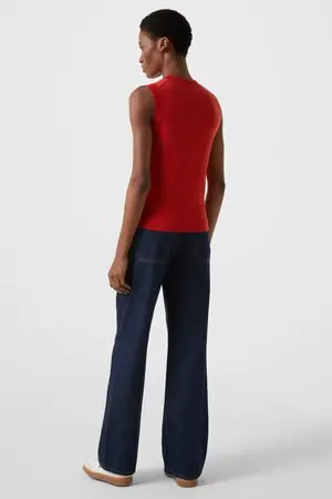 Bogner Knitted Top Isola - Red