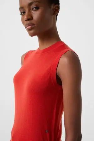 Bogner Knitted Top Isola - Red