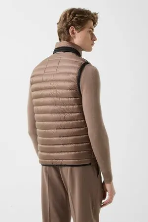 Bogner Lasse Lightweight Down Vest - Mud