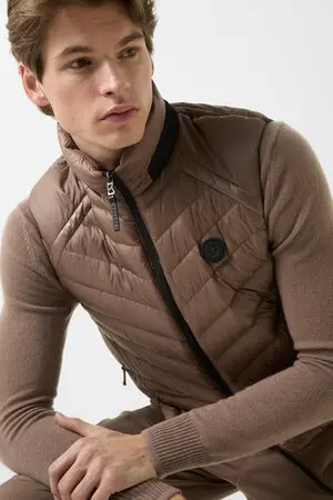 Bogner Lasse Lightweight Down Vest - Mud