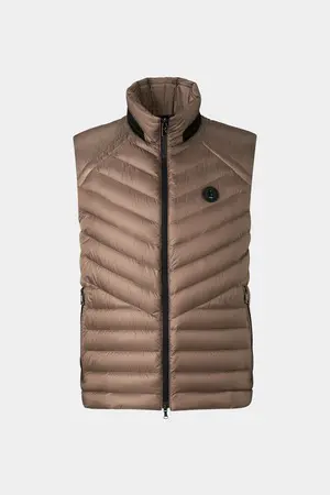 Bogner Lasse Lightweight Down Vest - Mud