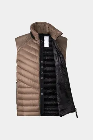 Bogner Lasse Lightweight Down Vest - Mud