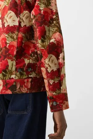 Bogner Jaclyn Floral Denim Jacket