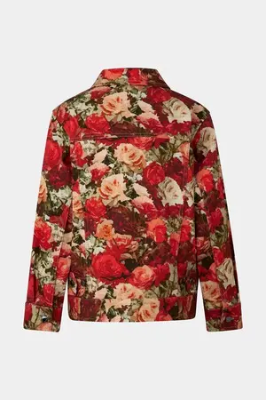 Bogner Jaclyn Floral Denim Jacket