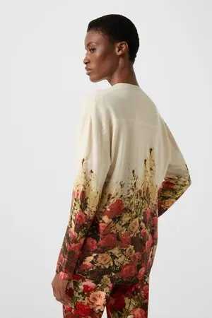 Bogner Heidi Floral Print Cardigan