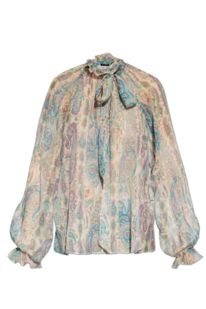 Etro Silk Shirt Multicolour