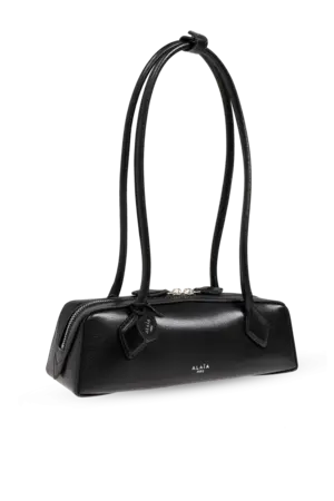 Alaïa Shoulder Bag Le Teckel - Black