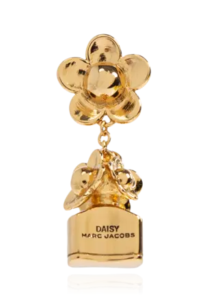 Marc Jacobs Brass Daisy Earrings - Gold